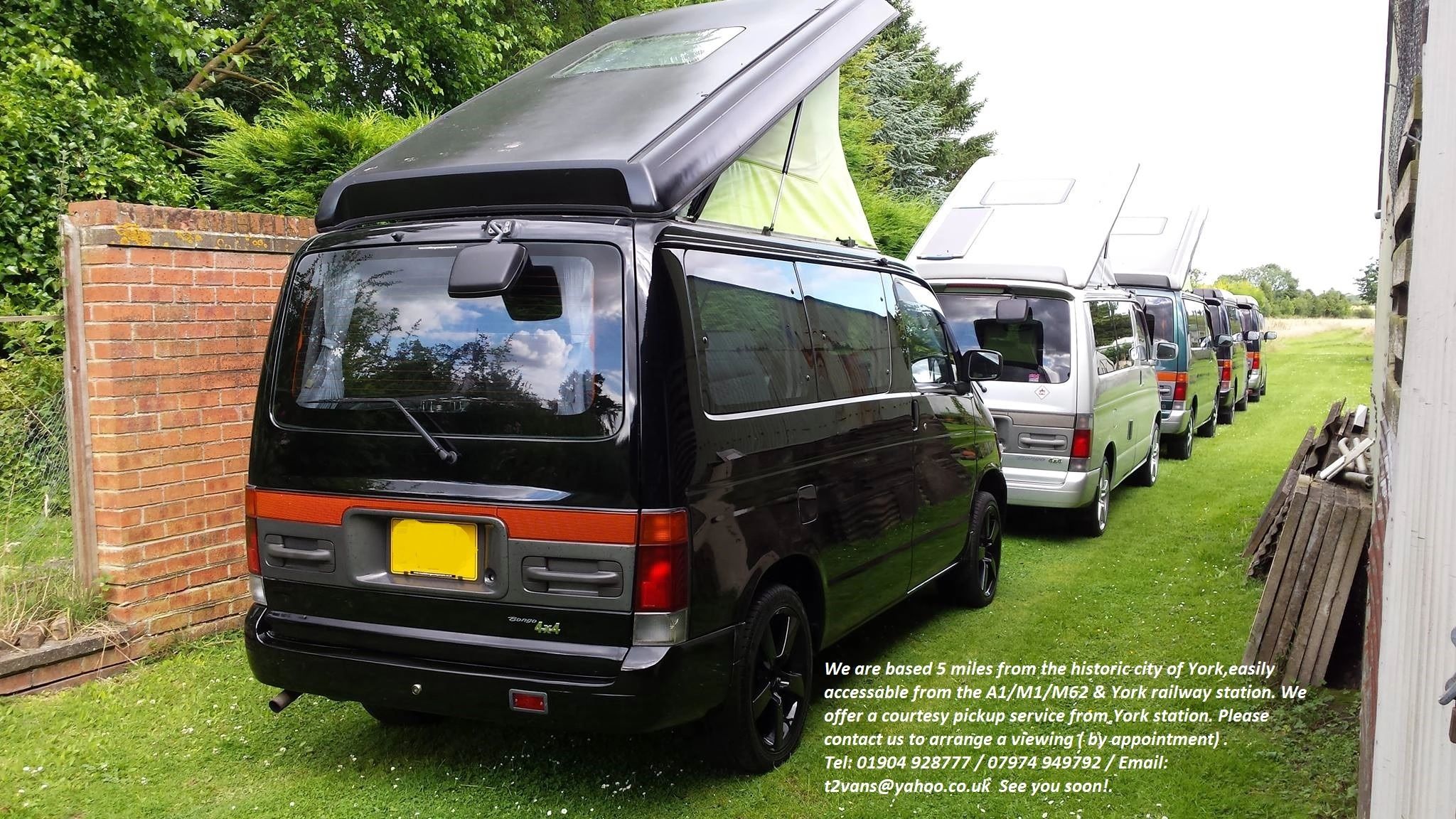 About | Mazda Bongo Camper Vans